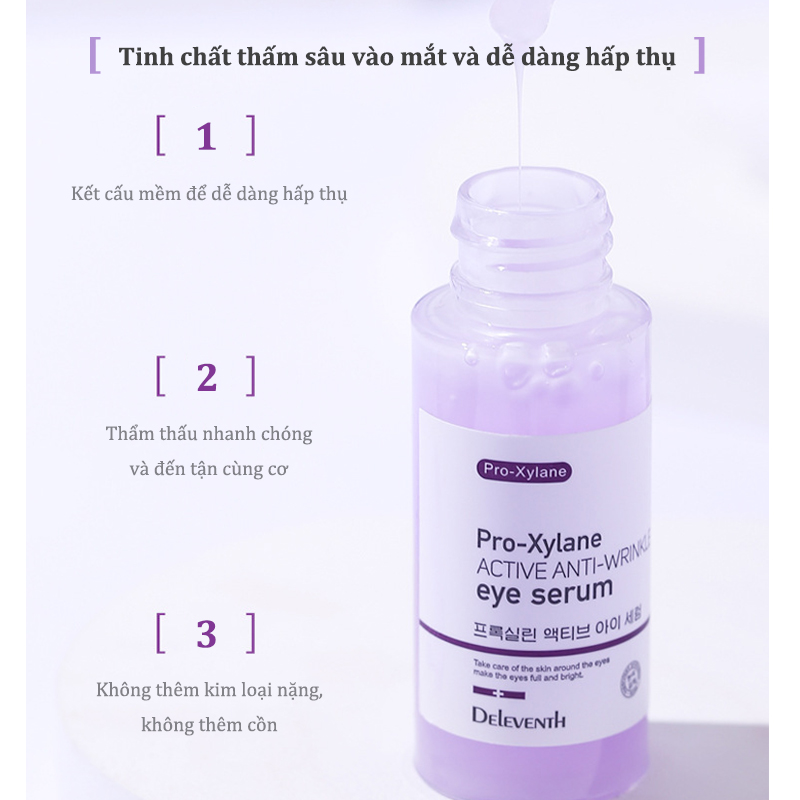 DELEVENTH Boseine Serum dưỡng mắt Giảm túi mắt Giảm Thâm Quầng Mắt ...