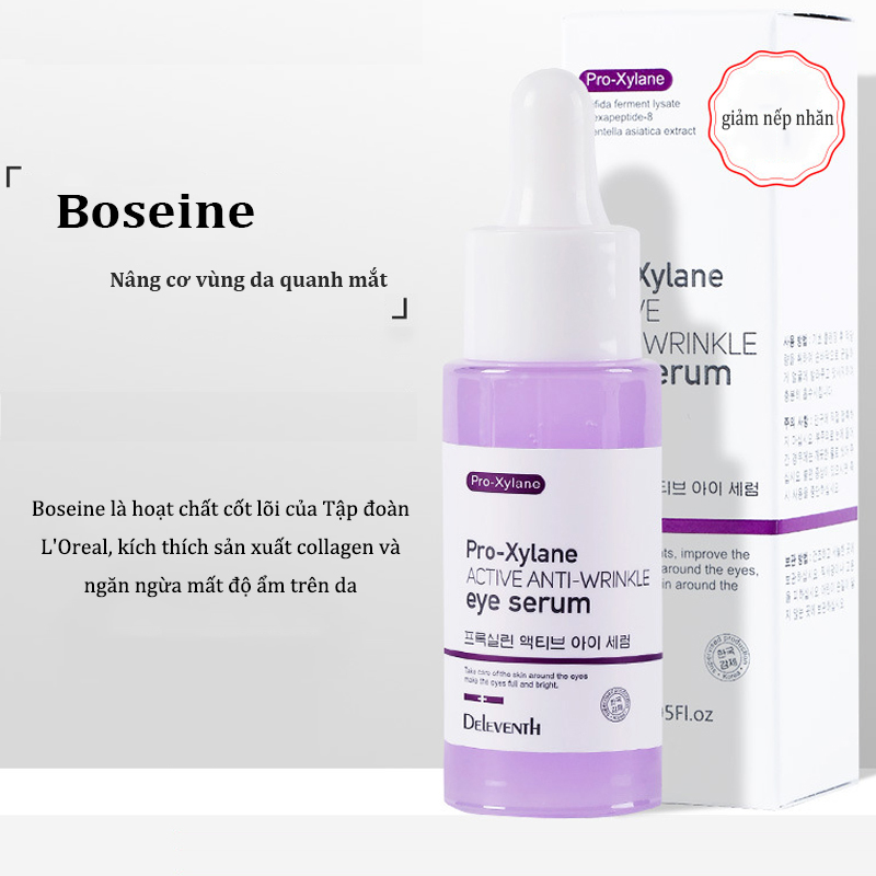 DELEVENTH Boseine Serum dưỡng mắt Giảm túi mắt Giảm Thâm Quầng Mắt ...